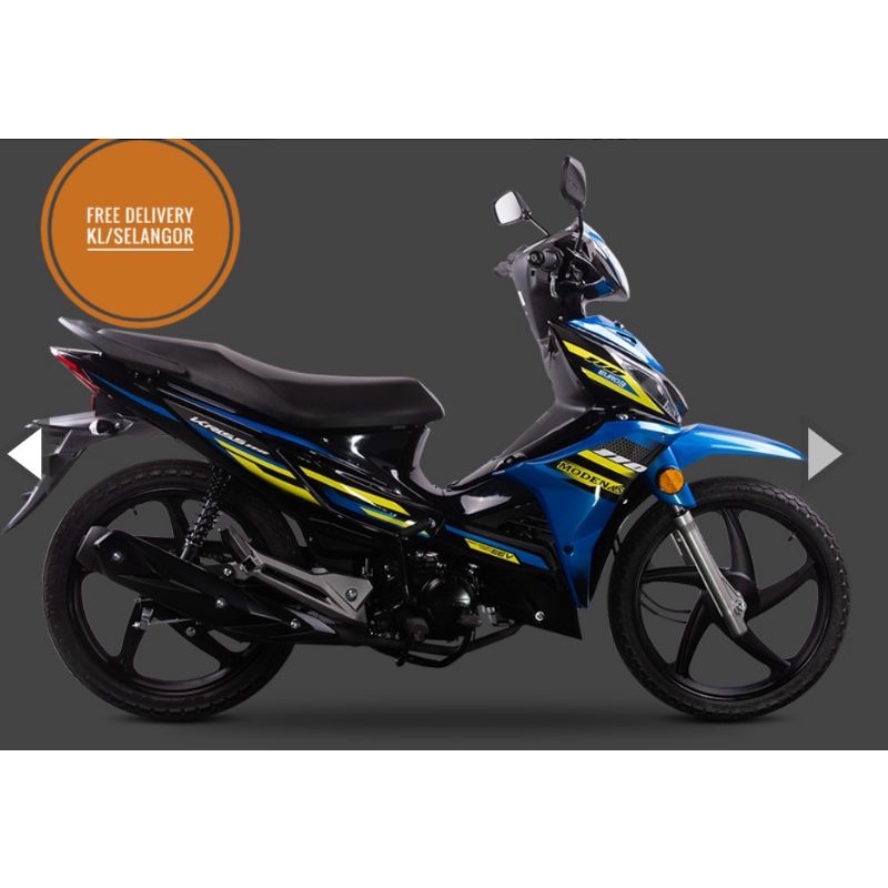 Modenas Kriss MR3 110 Drum Brand New 2023 Model UNREG OTR Price ...