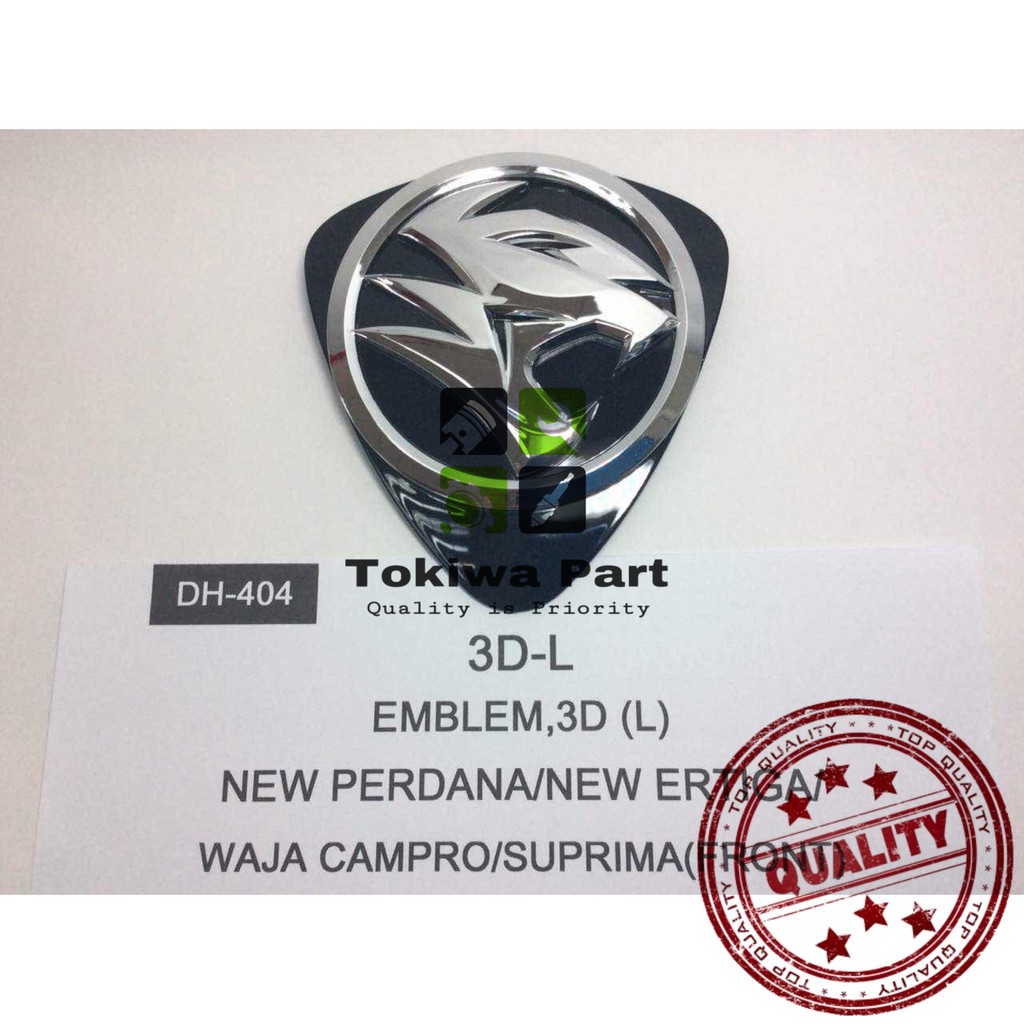 ORIGINAL 3D (L SIZE) LOGO PROTON WAJA CAMPRO PREVE SUPRIMA IRIZ SAGA ...
