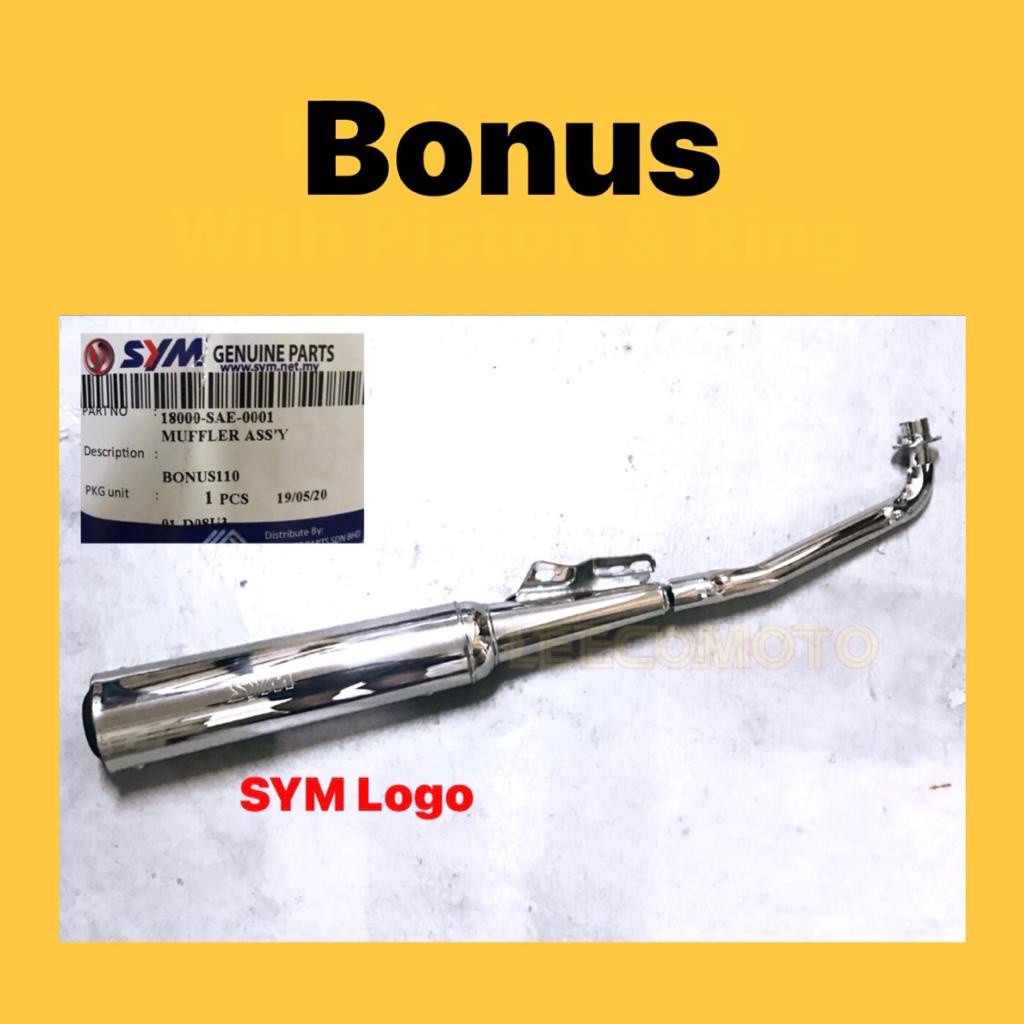 SYM BONUS EXHAUST (OE) ORIGINAL 18000-SAE // E-BONUS E BONUS 110 ...