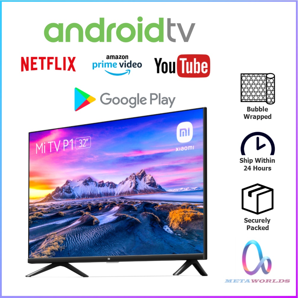 (Global Version) XIAOMI MiTV 4K Display Android TV 65" 4S / 55" P1 / 32 ...