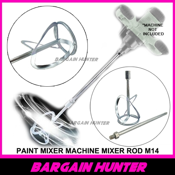 [ READY STOCK ] Paint Mixer Machine Mixer Rod M14 Mixer Paddle Paint ...