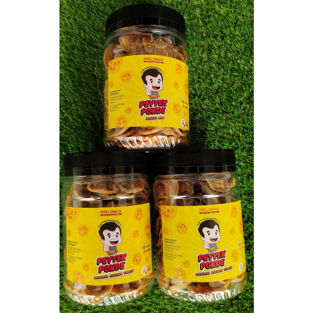 Peyyek Pokde Combo Raya ( 2 Original + 1 Salted Egg) | Shopee Malaysia