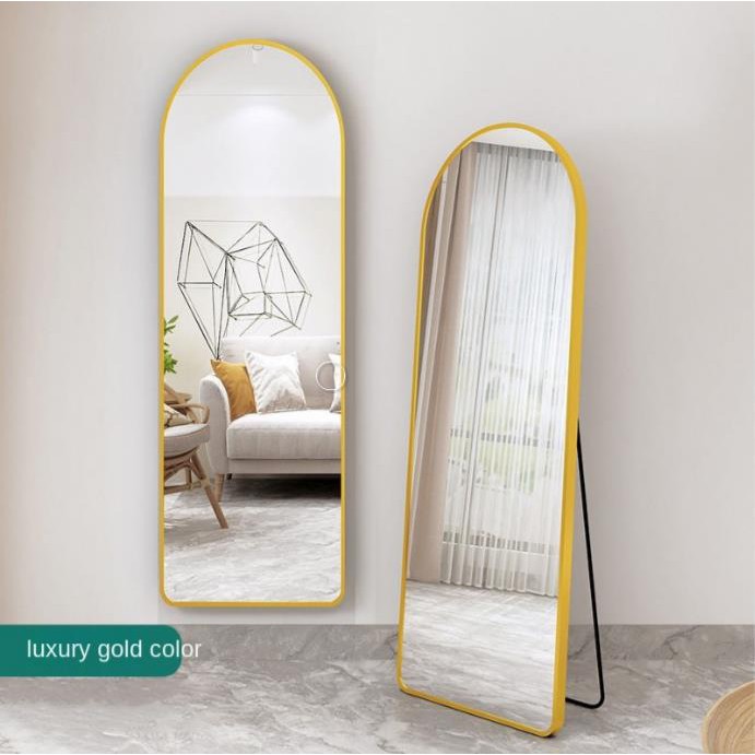 Arch Mirror Stand Bathroom Mirror wall Full Body Mirror Full-Length ...