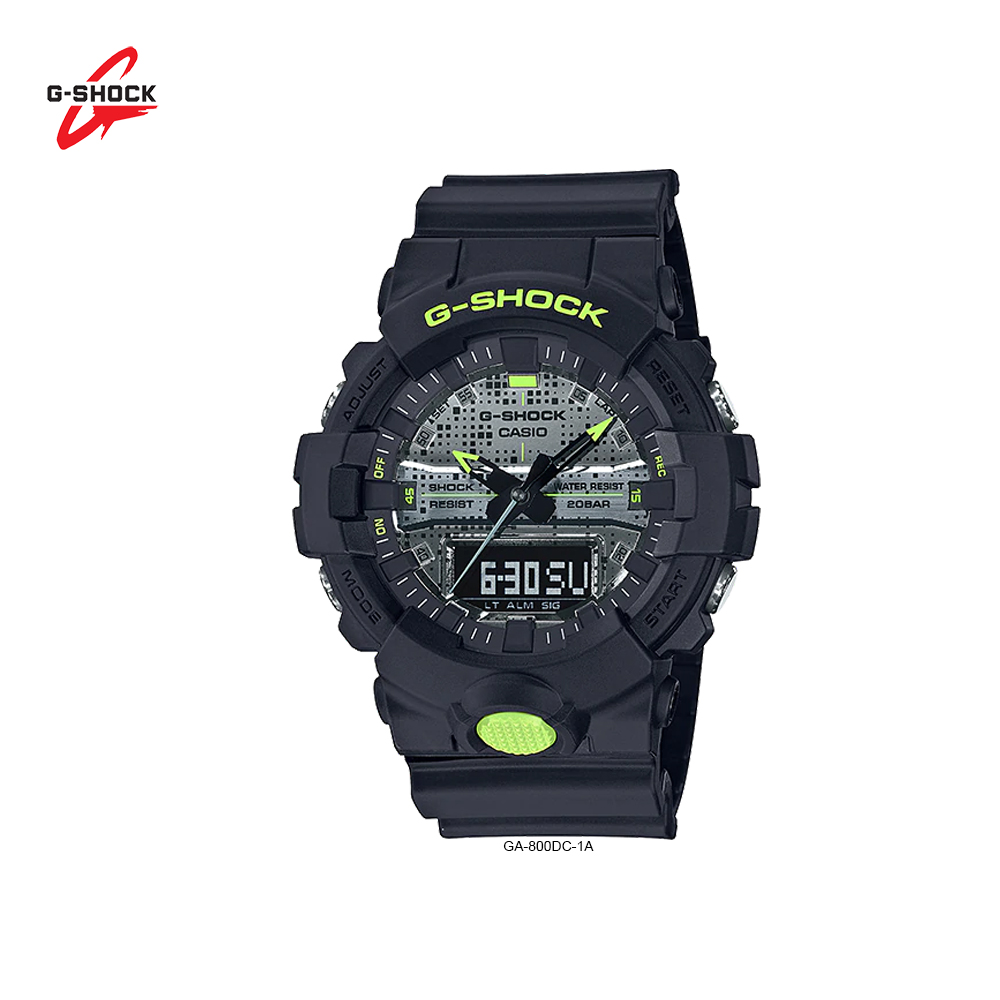 Casio G-Shock GA-800DC Analog-Digital Combination Watches (100% ...
