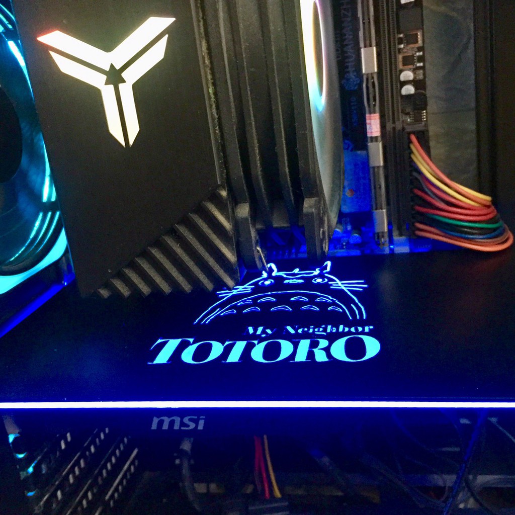 Rgb VGA Backplate (Totoro RGB led video card cover) | Shopee Malaysia