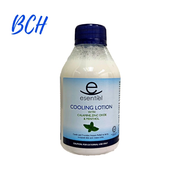 Esentiel Cooling Lotion 100ml With Calamine Zinc Oxide & Menthol ...