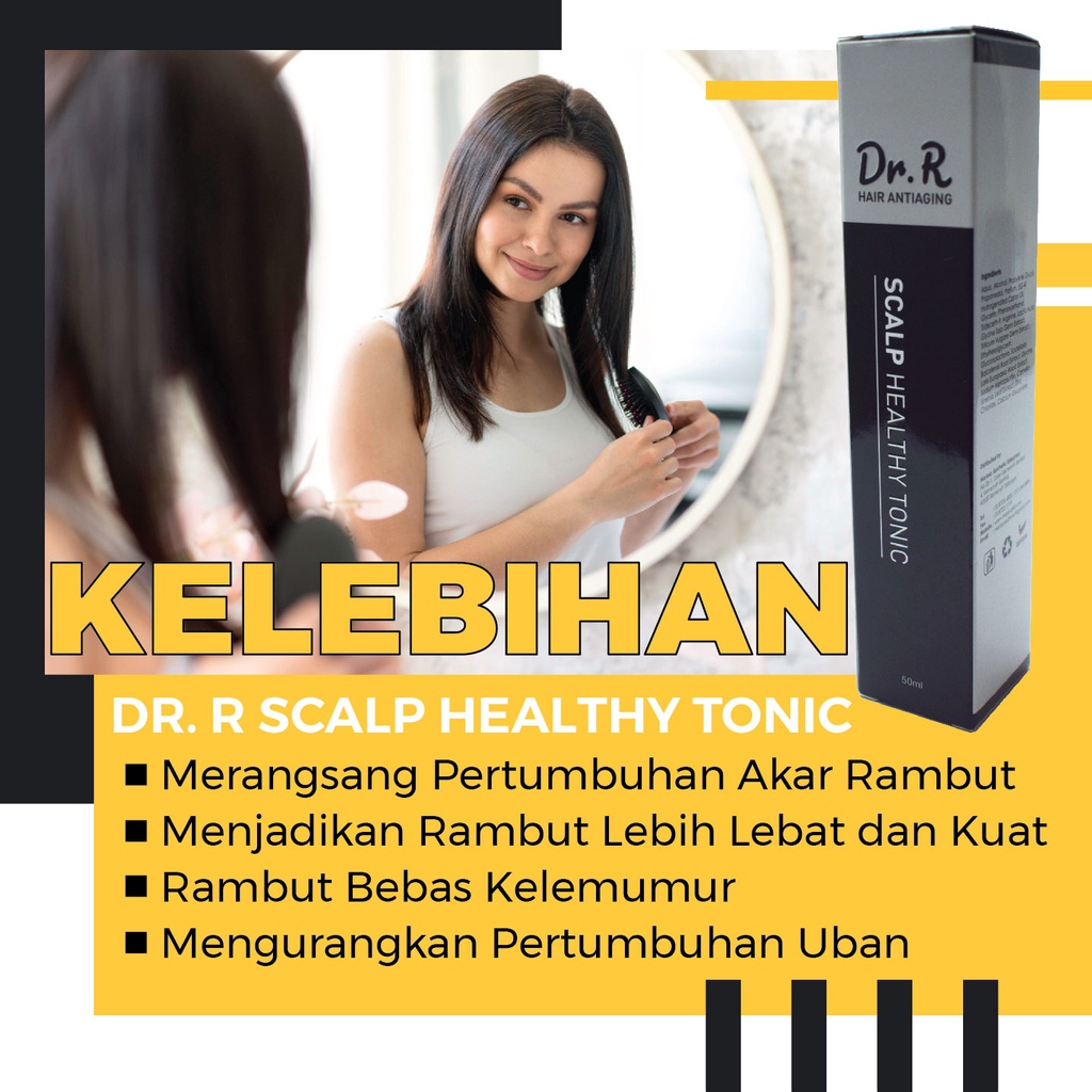 Rawat Rambut Gugur & Beruban | Dr R Scalp Healthy Tonic | Shopee Malaysia