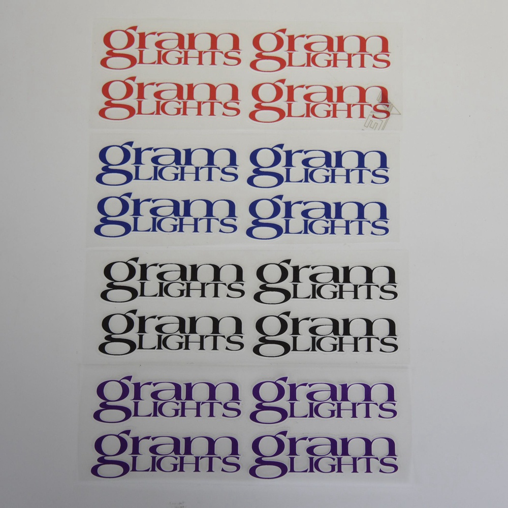Car Racing Rim Sticker RAYS GRAM LIGHTS Water Proof PVC Decor Tire ...
