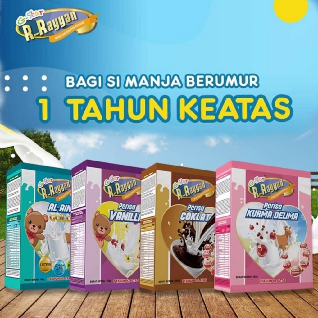 SUSU KAMBING R RAYYAN UNTUK BAYI 1 TAHUN KEATAS DAN SEISI KELUARGA ...