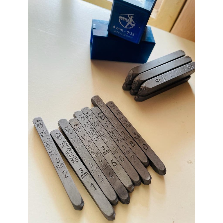 HUNTER Letter and Number Punches | Shopee Malaysia