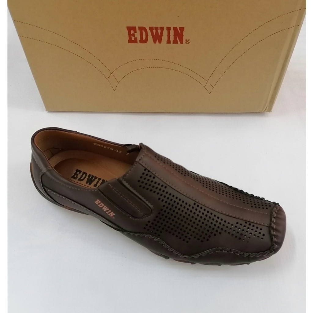 Original Edwin Men Casual Slip-on E30278 | Shopee Malaysia