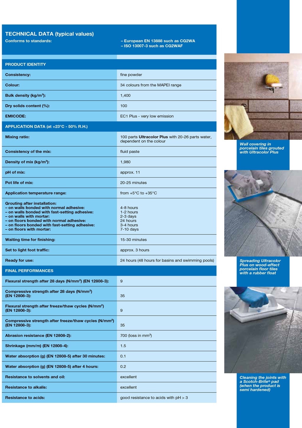 MAPEI ULTRACOLOUR PLUS FOR SWIMING POOL & EXTERIOR AREA HIGH ...
