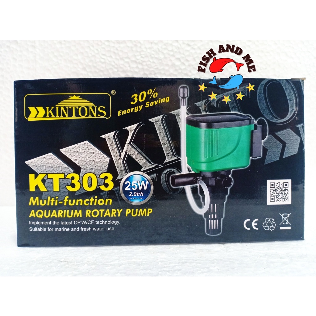 KINTONS KT 303 Multi-function Aquarium Rotary Pump | Shopee Malaysia