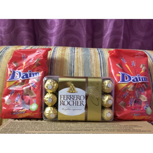 🎀RAMADAN SALES👇KOMBO SET🎀 DAIM CHOCOLATE 200g (2pax) + FERRERO ROCHER ...