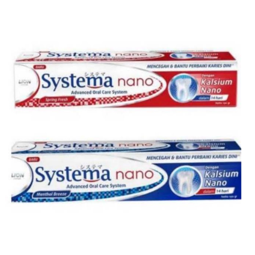 Toothpaste Lion Systema Nano 75gram / ubat gigi/ 牙膏 | Shopee Malaysia