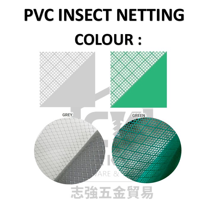 Mosquito Net Window Jaring Nyamuk Tingkap Lubang Kecil Insect Netting ...