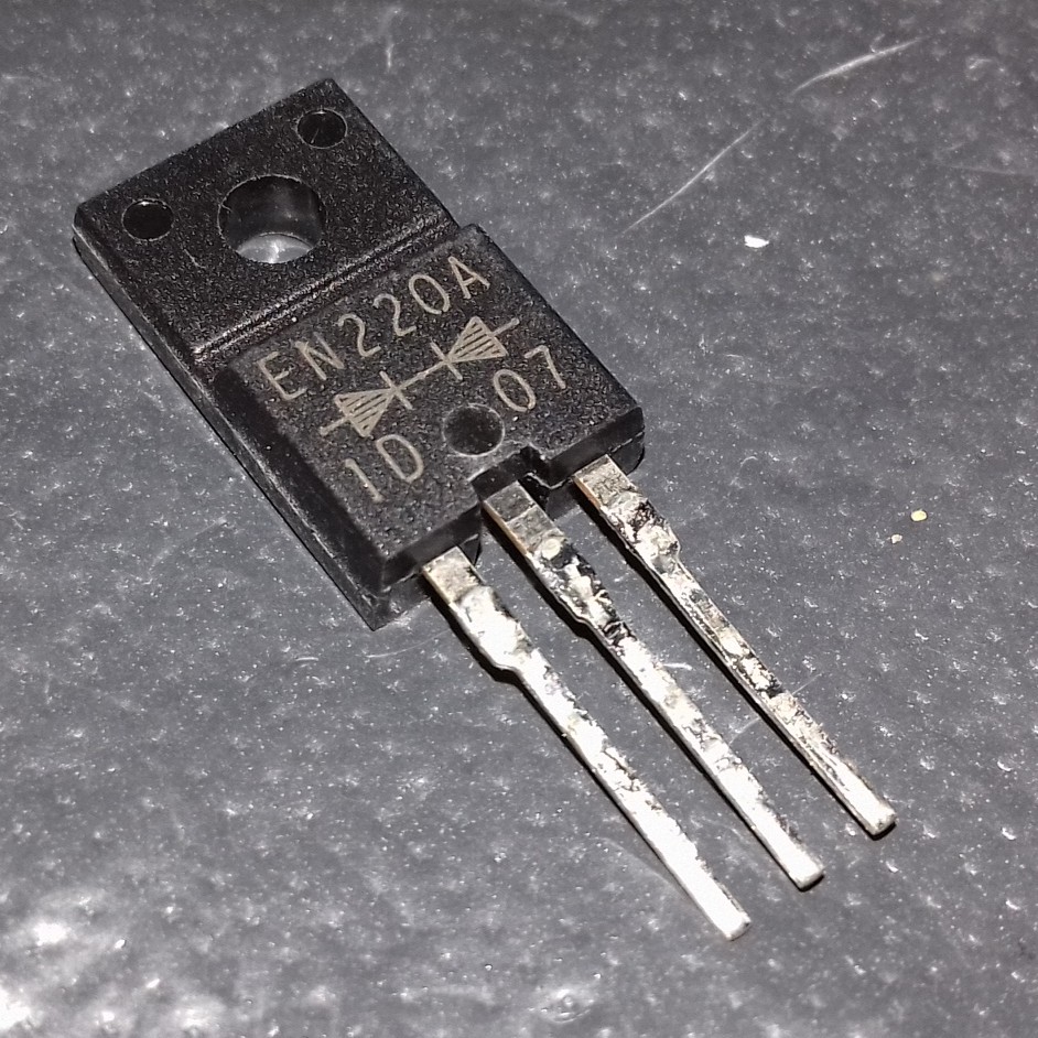 (1673) EN220A EN220A 20A 100V TO-220F Schottky Barrier Diode | Shopee Malaysia