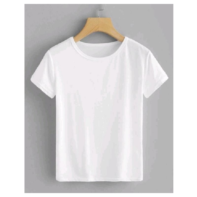 PUTIH WHITE PLAIN T-SHIRTS | Shopee Malaysia