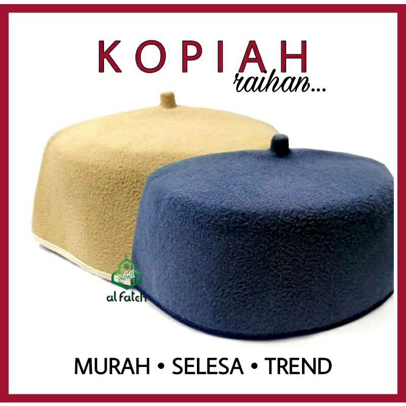 Kopiah Raihan Pelbagai Warna | Kopiah Raihan Pelbagai Saiz | Kopiah ...