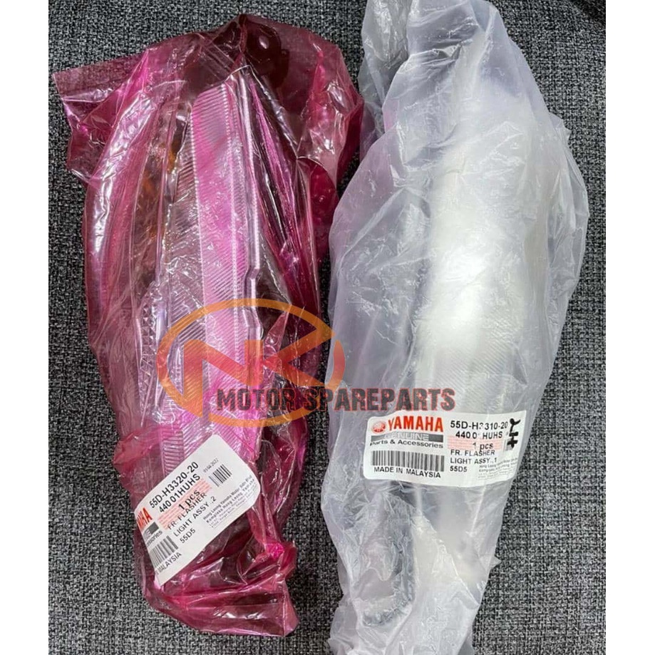 Lc135 v4, V5, V6, v7 Front Flasher light/ Front signal LH /RH (1pcs)100% original yamaha 55D ...
