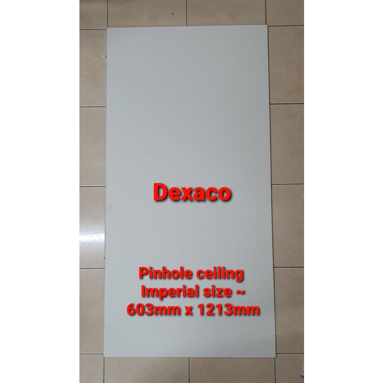 [Malaysia Product] Imperial Size 2x4x9mm Pinhole Ceiling Board/Pinhole ...