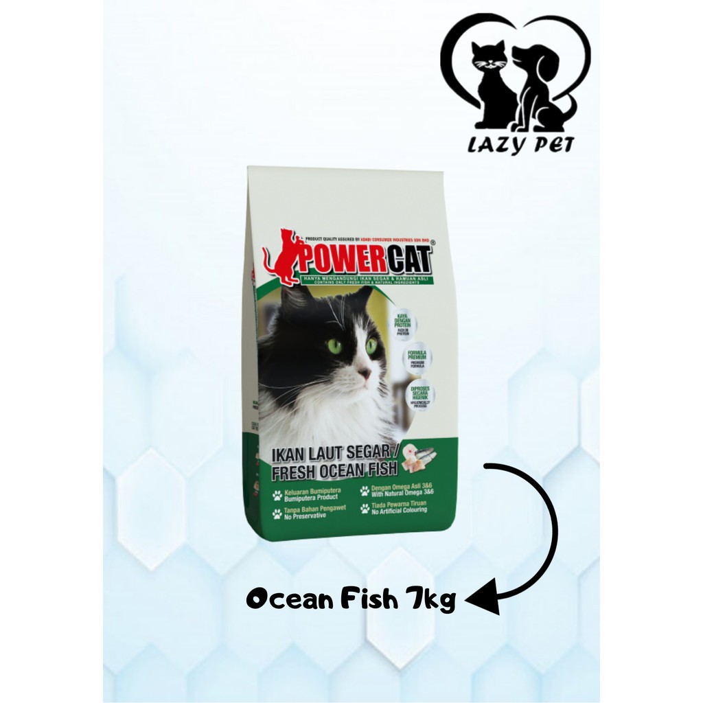 Power Cat Ocean Fish / Ocean Tuna (Cat Food) 6.5KG | Shopee Malaysia