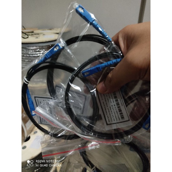 Pre connectorized Fiber Patch Cord SC/UPC( Blue core ) single mode ...