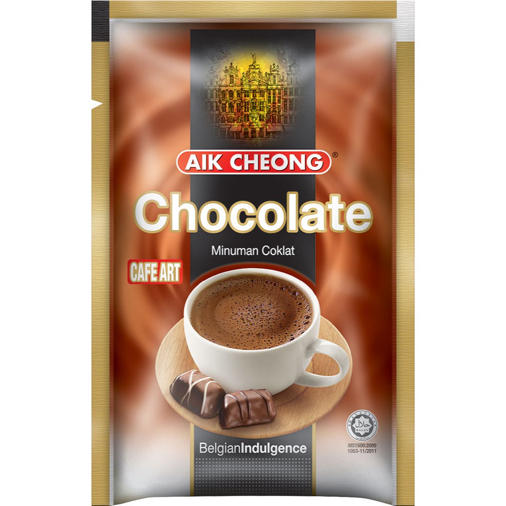 (clearance)AIK CHEONG Cappuccino / Caramel Macchiato/ Mocha (25g x 1 sachet) Chocolate /teh ...