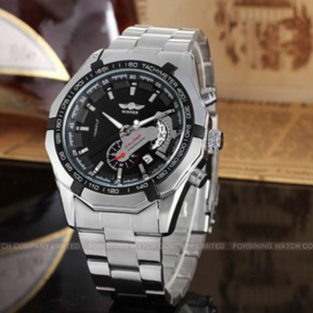 T-winner calendar men's fashion leisure men's automatic mechanical ...