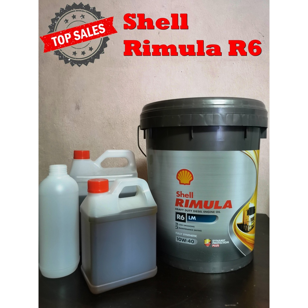 Shell Rimula R6 LM (CK-4) Repack | Shopee Malaysia