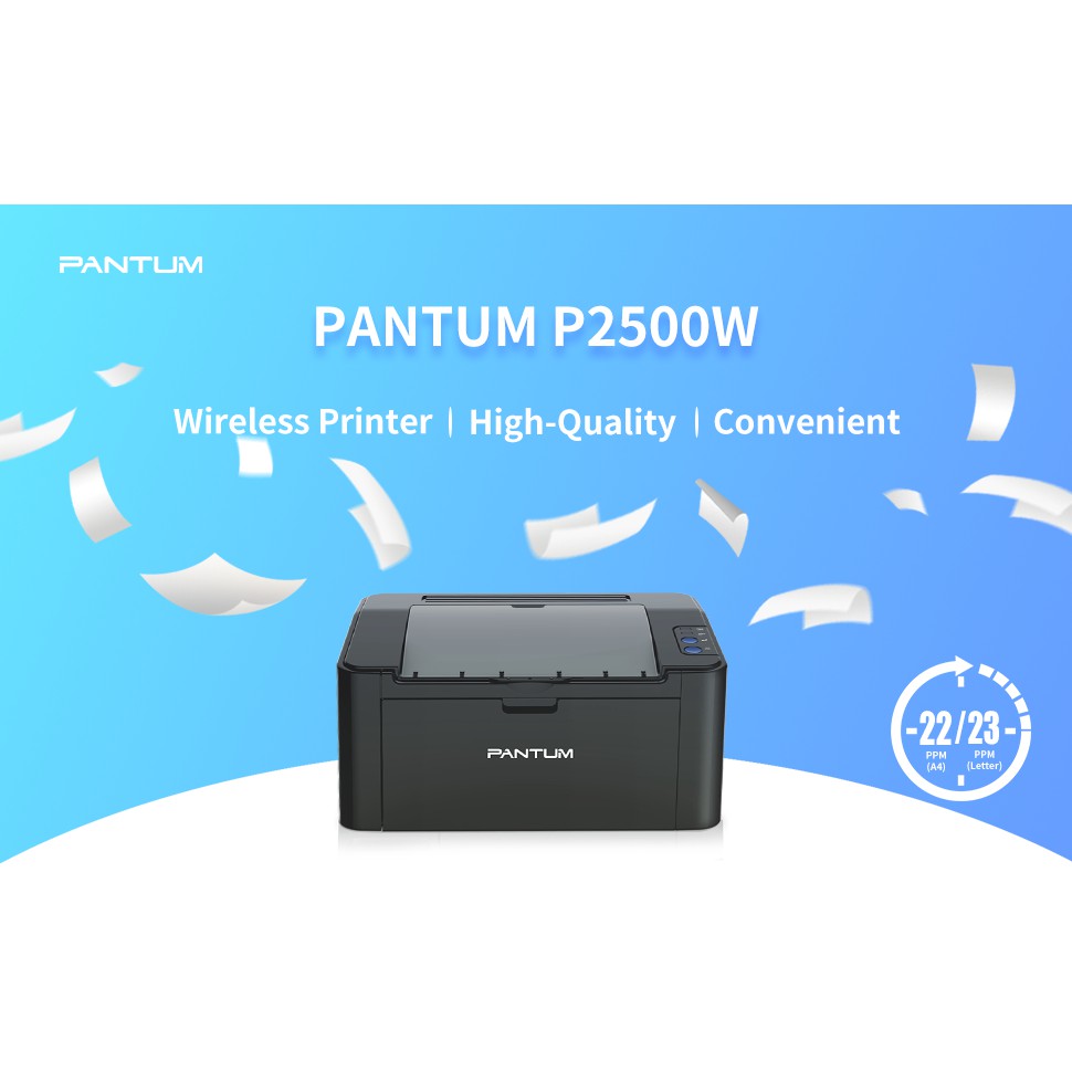 Pantum P2500W Mono Laser Single Function Printer | Shopee Malaysia