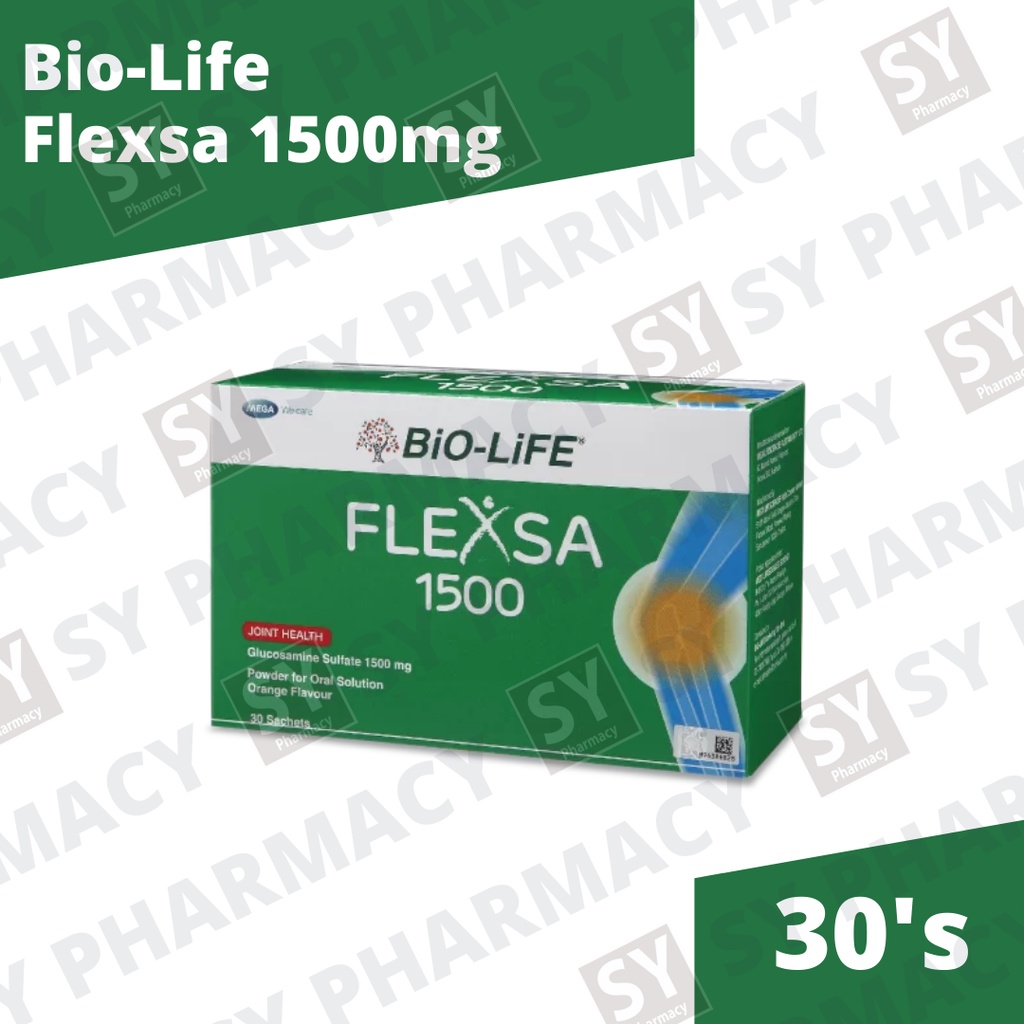 Bio-Life FLEXSA 1500mg 30's/2x30's (Exp: 11/2025) | Shopee Malaysia
