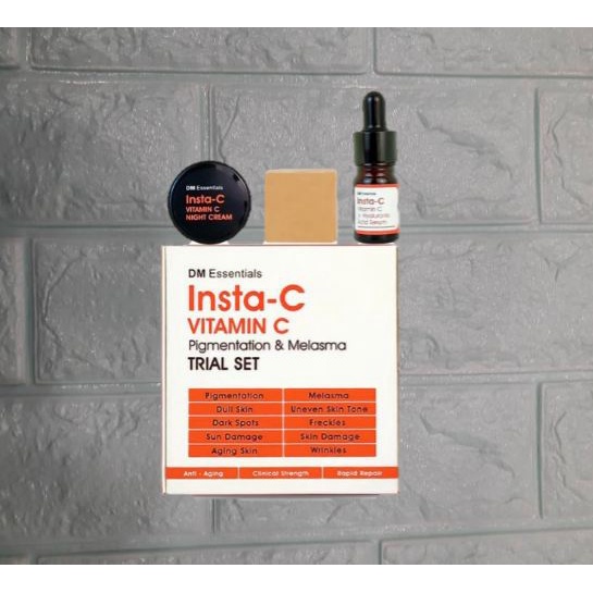 DM Essentials Insta-C Spot Treatment Cream / Serum / Cleanser (FULL ...