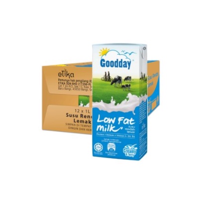 Goodday low fat UHT milk 1 carton (Klang Valley only) | Shopee Malaysia