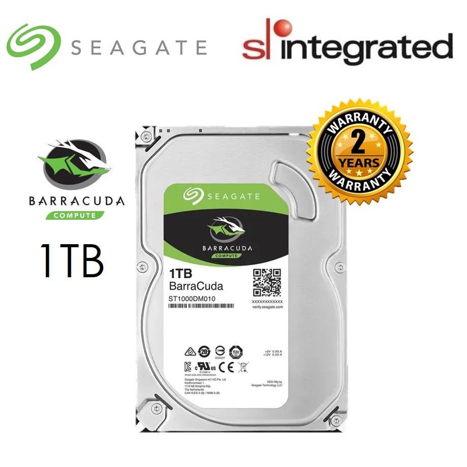 Seagate Barracuda 1TB 3.5” Desktop Hard Disk | Shopee Malaysia