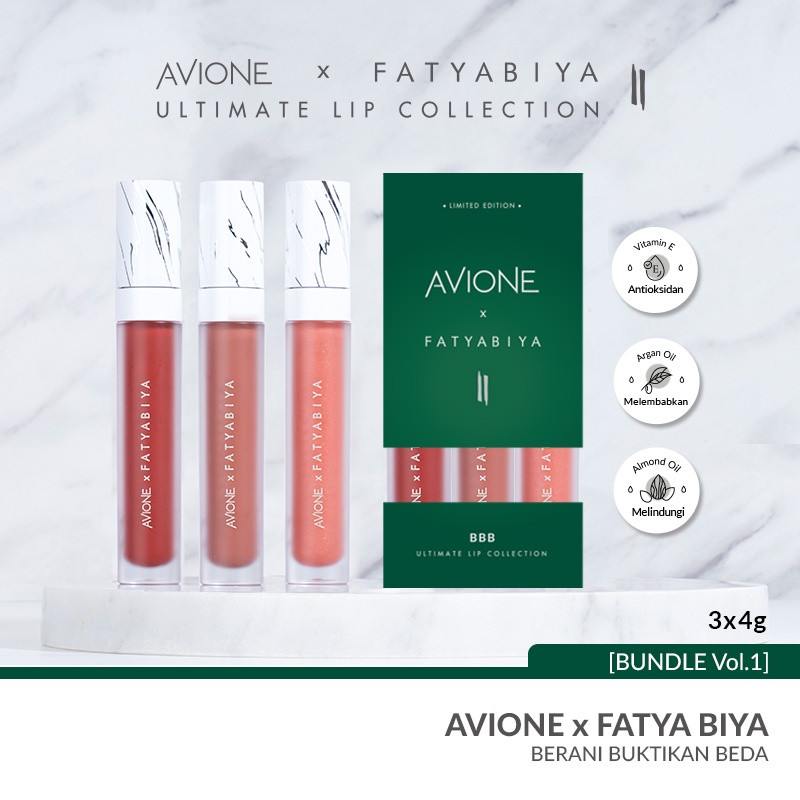 [BUNDLE Vol.1] AVIONE x FATYA BIYA - Dare to Prove Different | Shopee ...