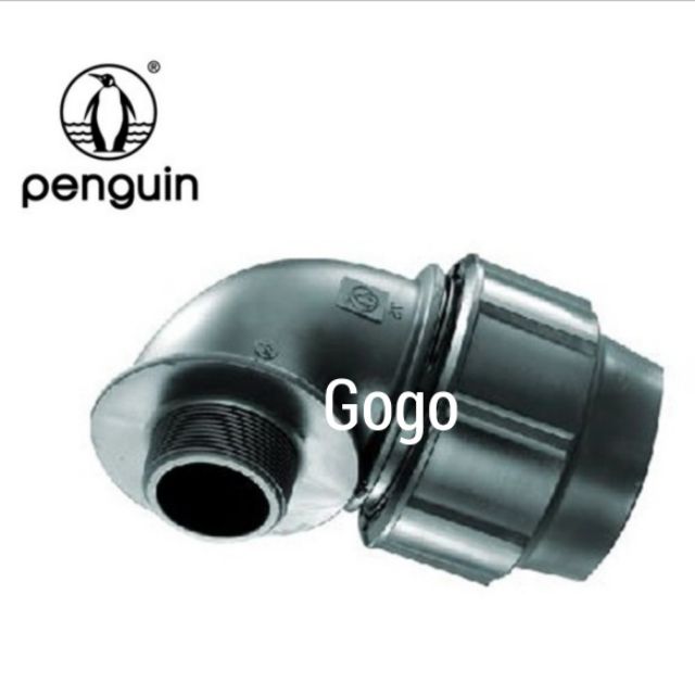 PENGUIN HDPE Poly Male Thread Elbow 50mm, 63mm | Shopee Malaysia