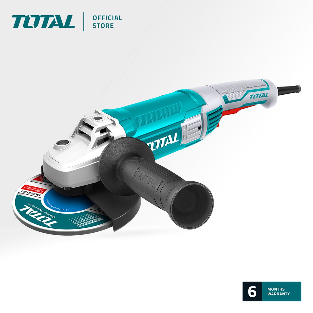 TOTAL Angle Grinder M14 Thread (2200W/9") TG12223026 | Shopee Malaysia