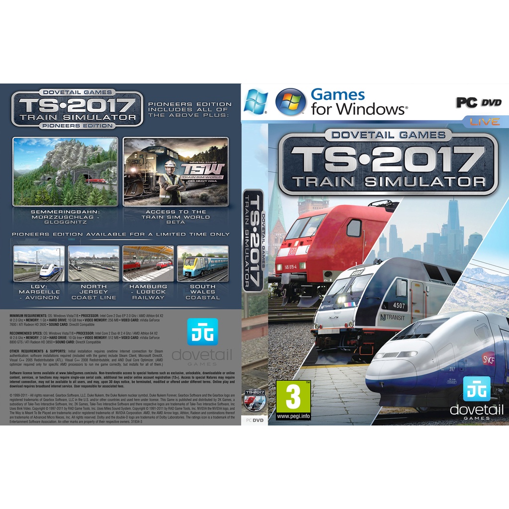 Train Simulator 2017 PC GAME [Offline INSTALLATION] | Shopee Malaysia