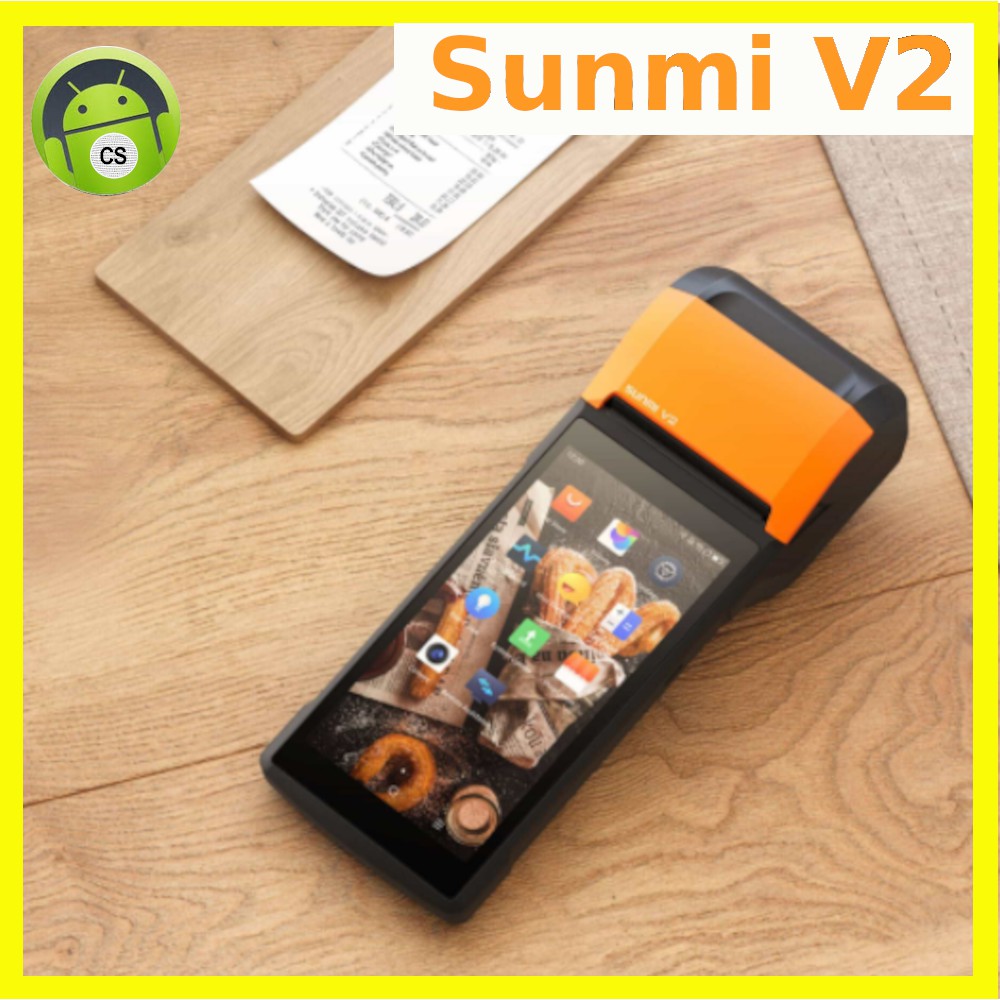 Sunmi V2 Mobile POS ( Van sales , onsite services invoicing solution ...