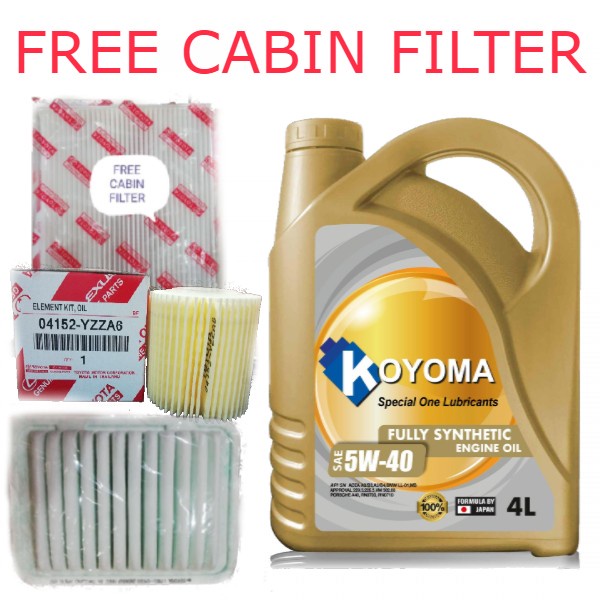 TOYOTA WISH 2009Y , TOYOTA HARRIER ZSU60 OIL FILTER+AIR FILTER+KOYOMA ...
