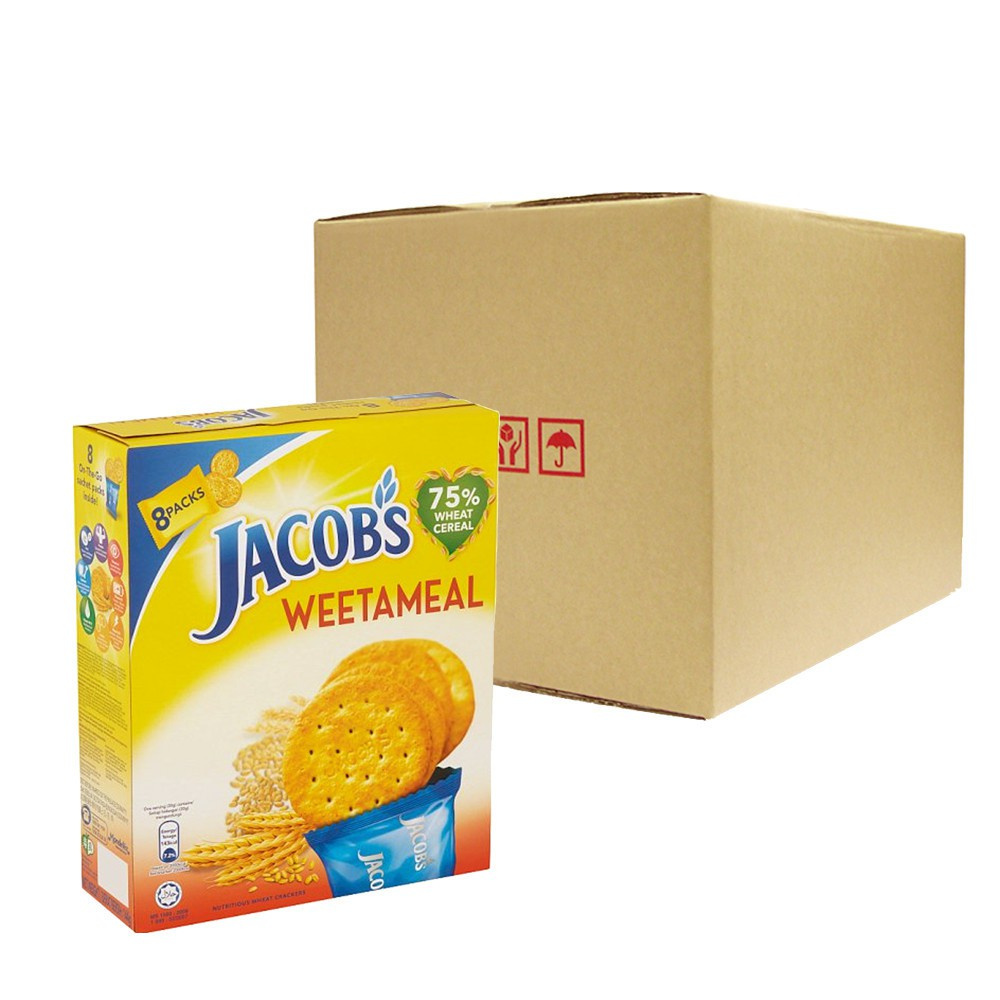 Jacob’s Multi Pack Weetameal Wheat Crackers 1 Carton 144g – 4074975 1 x ...