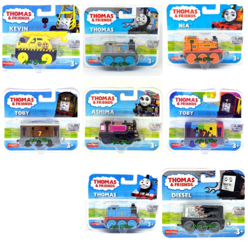 Thomas and Friends Metal Engine dus New Rainbow Toby thomas Flame ...