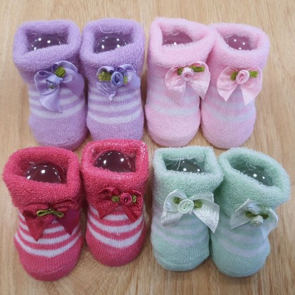 🔥𝐑𝐄𝐀𝐃𝐘 𝐒𝐓𝐎𝐂𝐊🔥 1 PAIR GORGEOUS NEWBORN BABY SOCKS CUTE STRETCHABLE ...