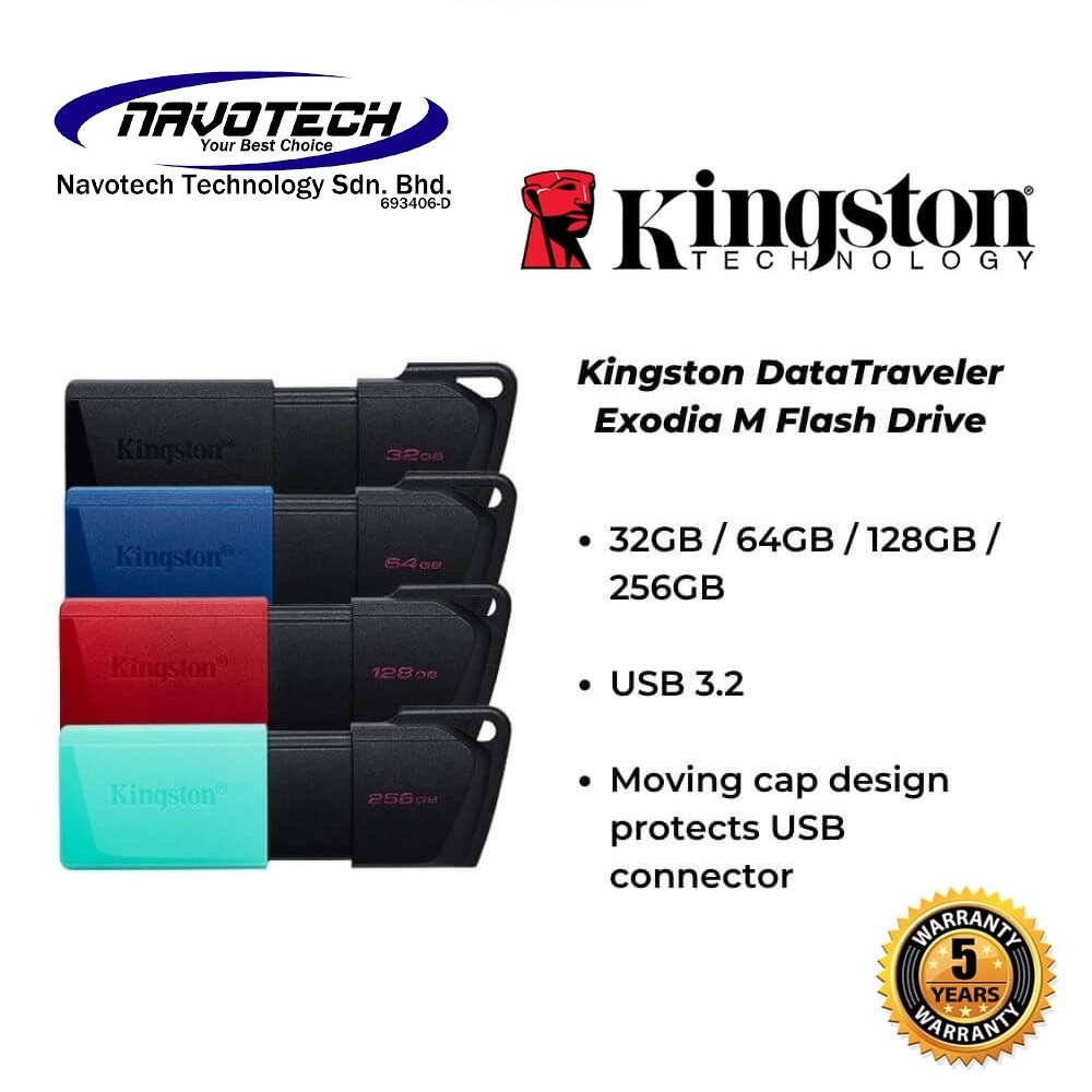 Kingston Pendrive DTXM DataTraveler Exodia M USB 3.2 DTXM Flash Drive ...