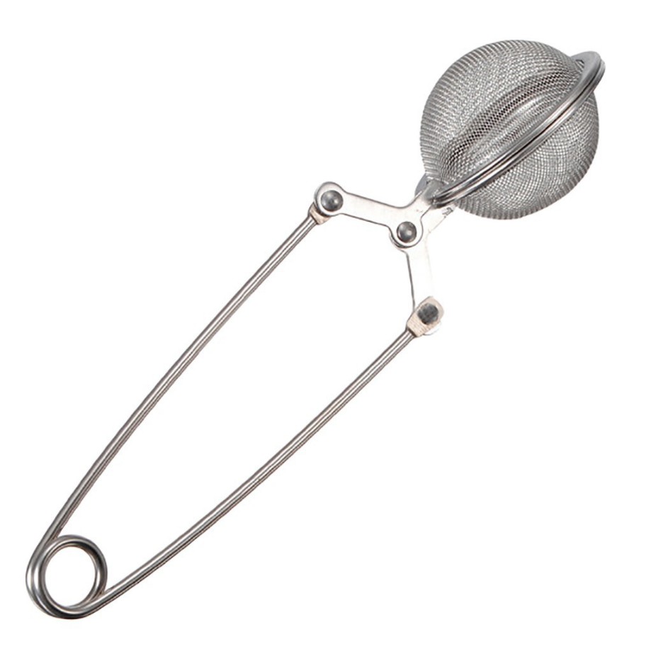 Stainless Steel Tea Filter Tea Coffee Fried Food Strainer With A Handle ...