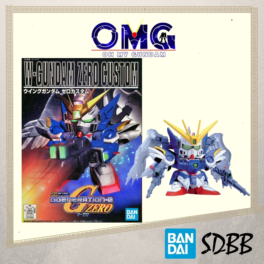 Bandai SDBB Wing Zero Custom 203 58272 SD BB Wing Zero Custom SD Gundam ...