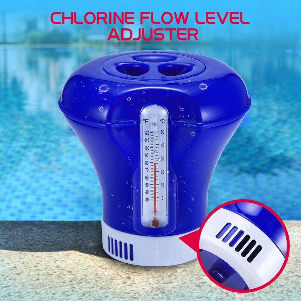 Automatic Chlorine Tablets Floating Dispenser For Spa Hot Tub Swimming ...