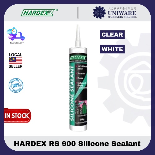 🔥100% ORIGINAL🔥 HARDEX RS900 Neutral Silicone Sealant 300g - Clear ...