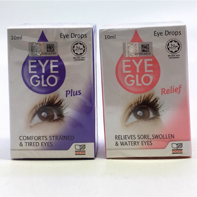 EYE GLO PLUS & RELIEF 眼药水 10 ml | Shopee Malaysia